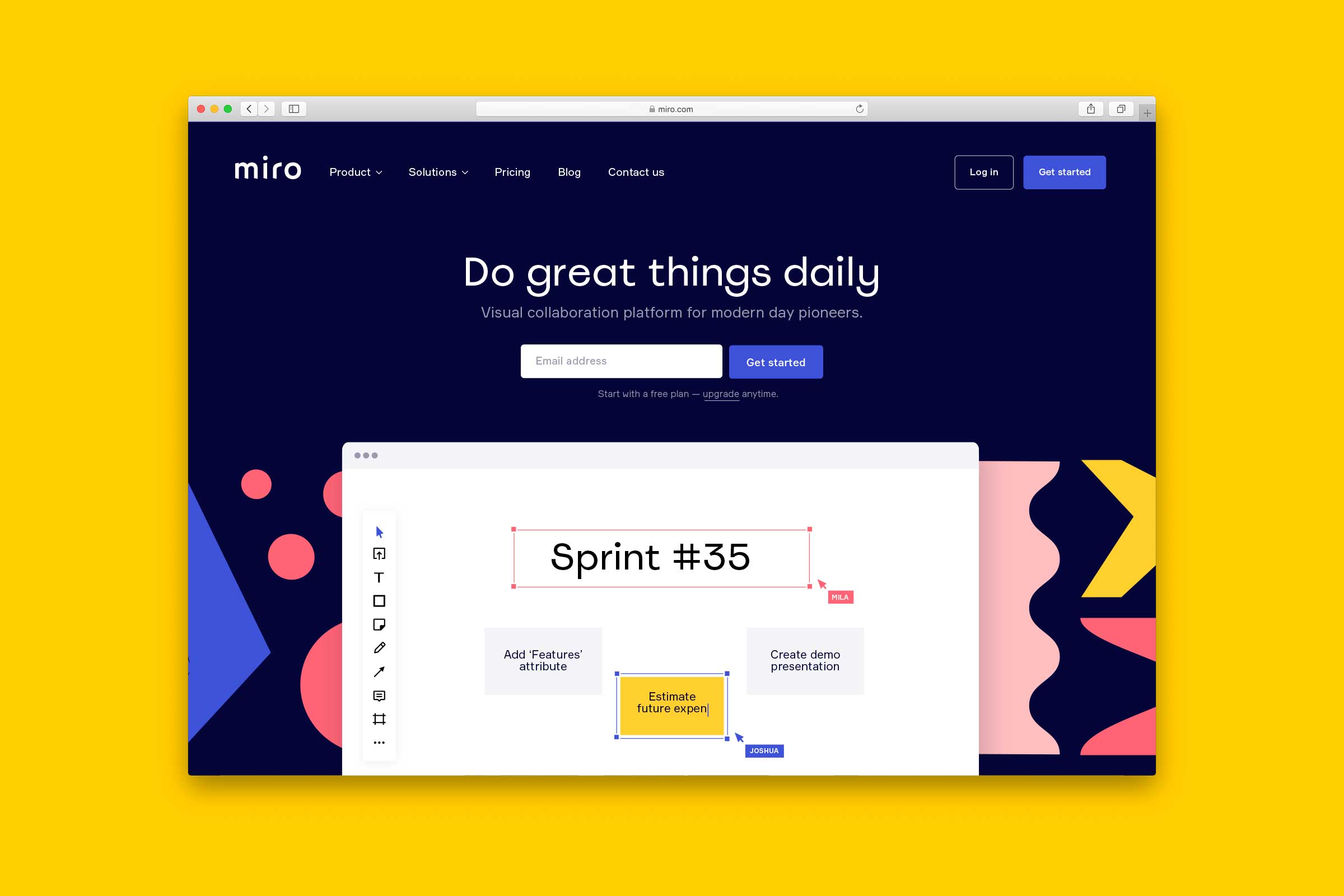 Miro, for modern-day pioneers - Design, Branding & strategy by Vruchtvlees